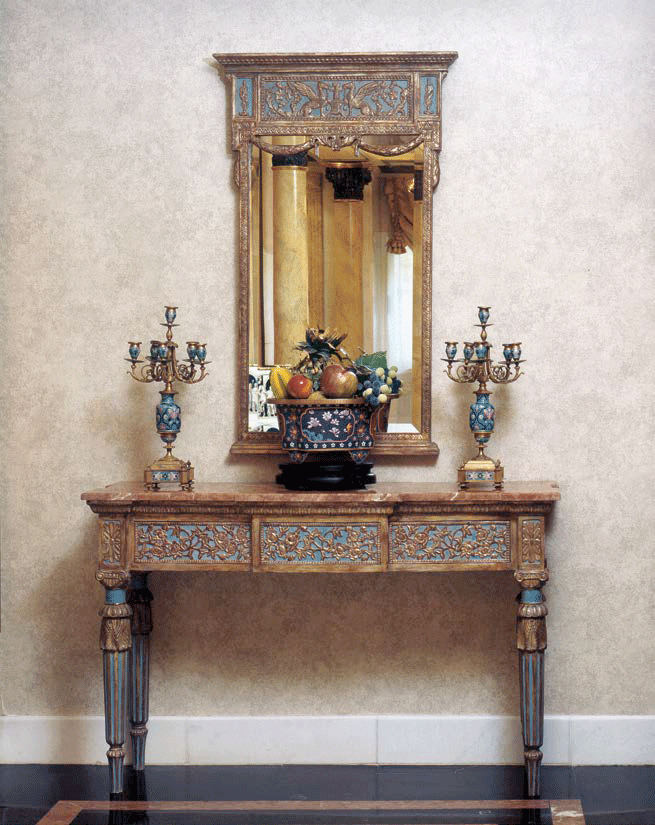 Entrance consoles, Hallway Console tables and Mirrors, Wallunits