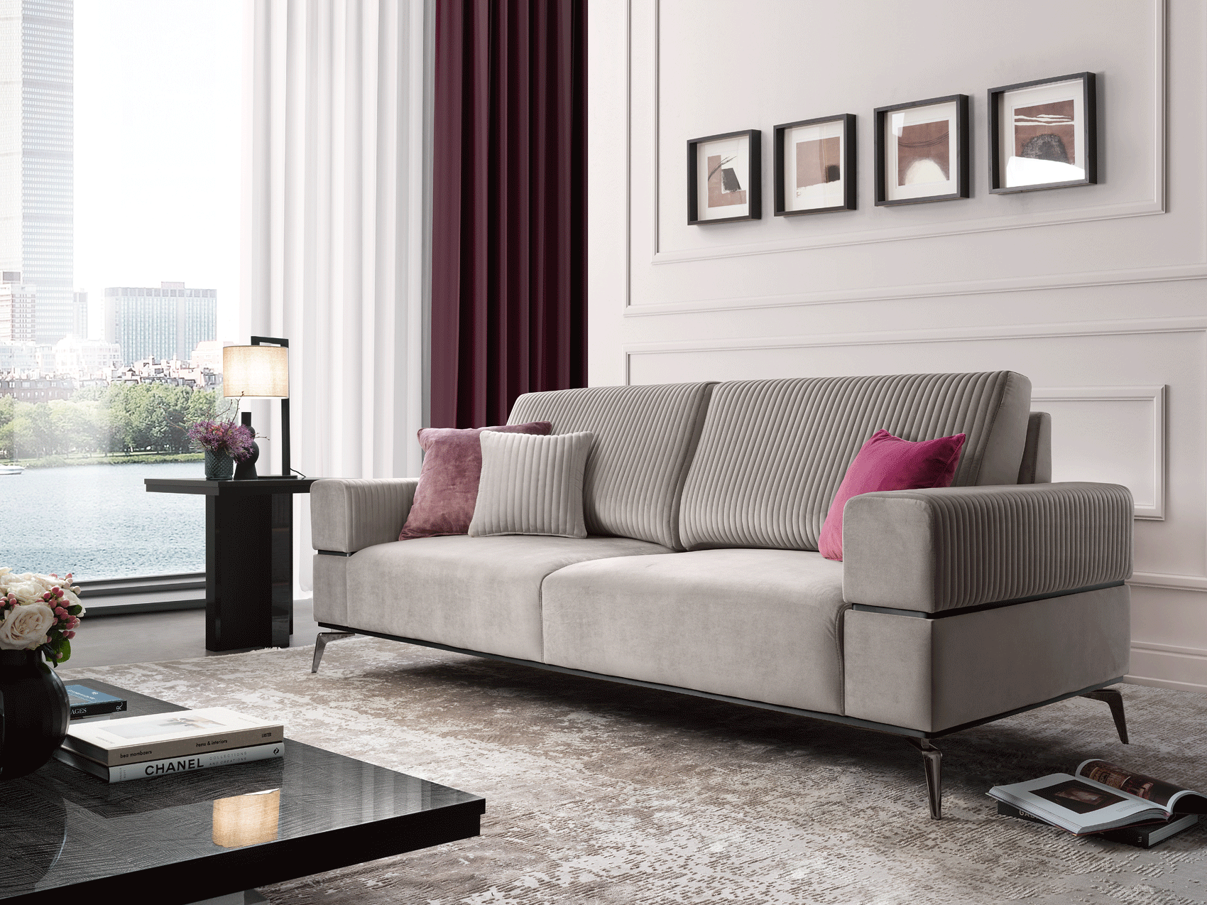 Meridiana Living Room, Sofas Loveseats and Chairs, Living Room Furniture