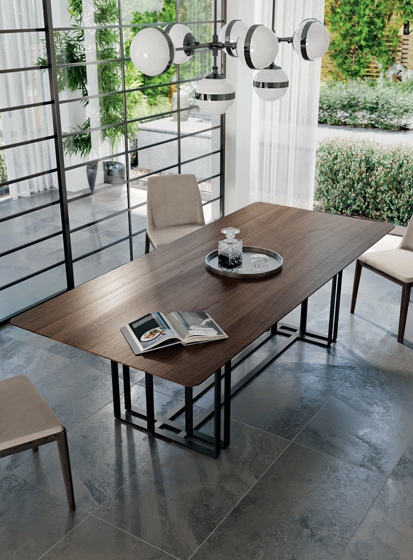 Dakota Dining Table, Marble-Look Tables, Dining Room Furniture